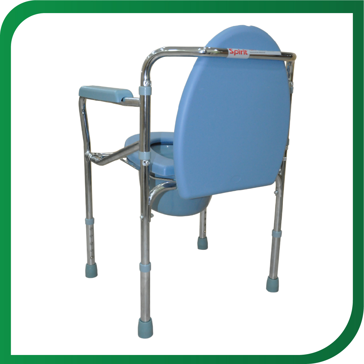 Spirit FS894 Commode Chair Kursi BAB – Tanpa Roda - PT. Sumber Utama ...